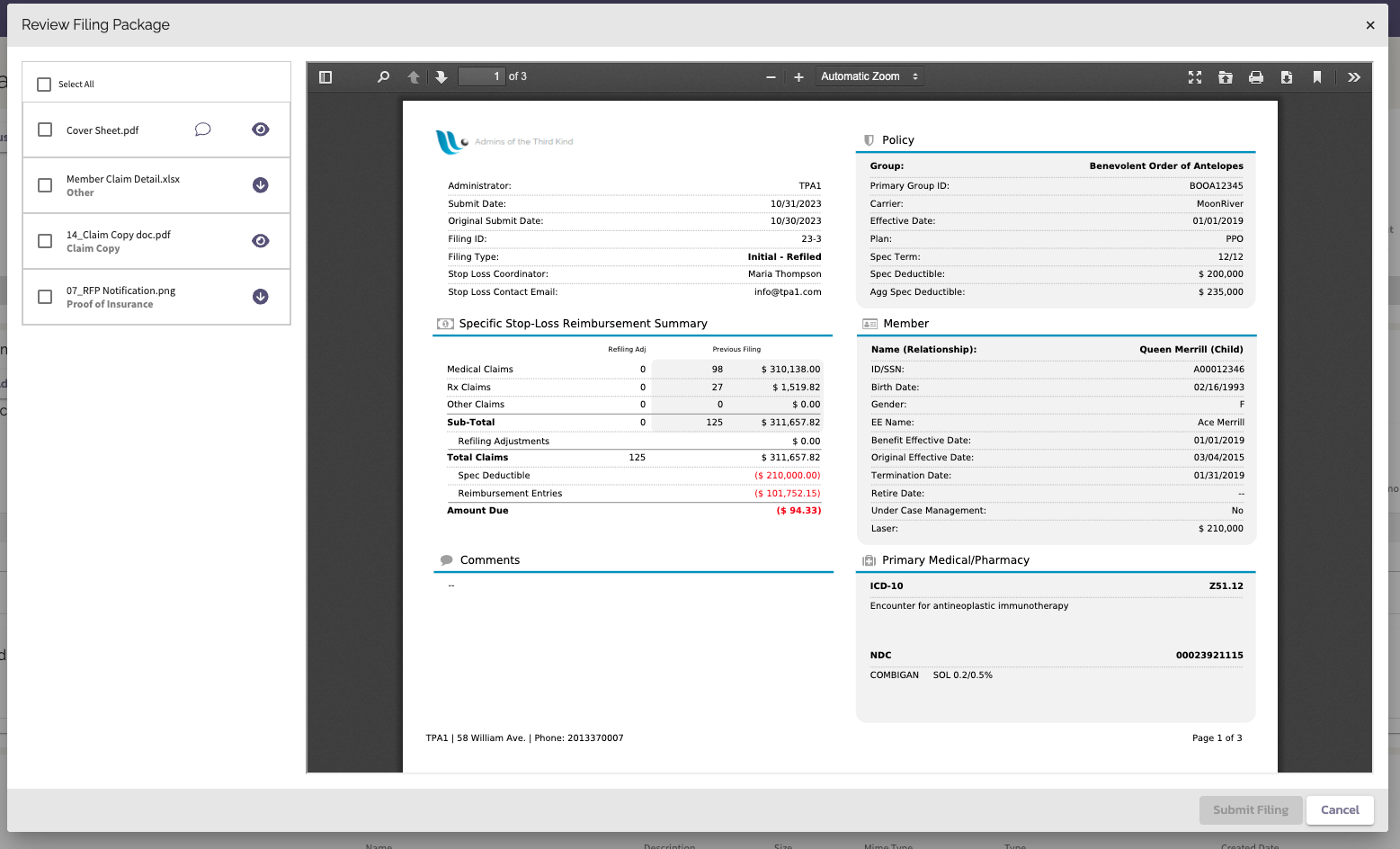 Client Product Release (TPA/Broker) October 2023 10.2 – Ringmaster Technologies