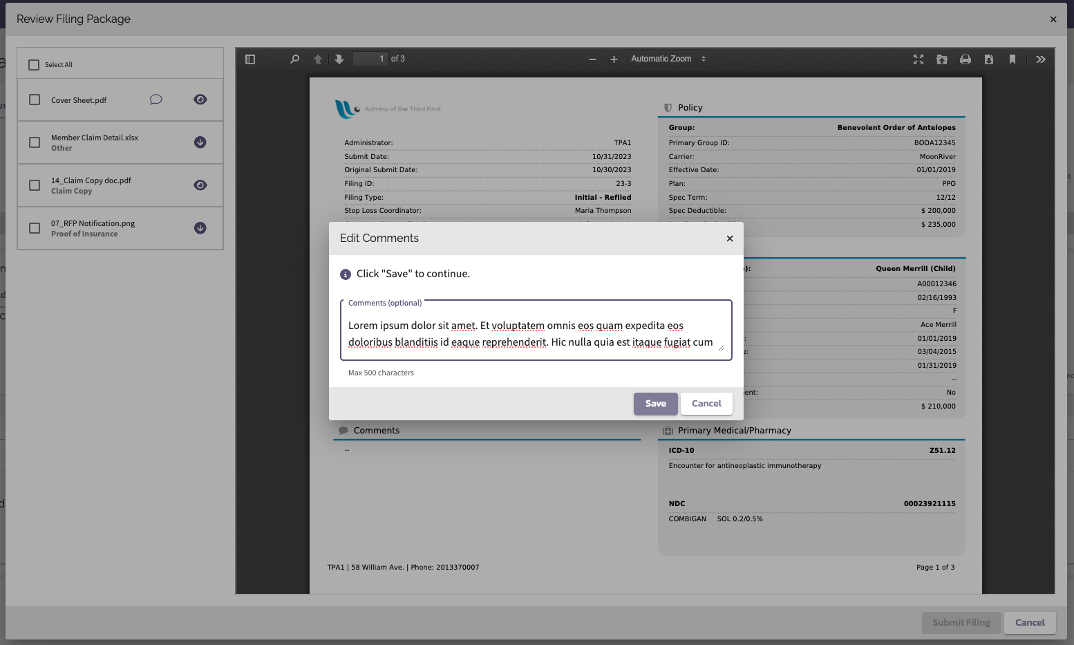 Client Product Release (TPA/Broker) October 2023 10.2 – Ringmaster Technologies