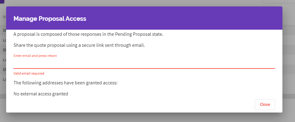 RFP Quote Responses – Ringmaster Technologies