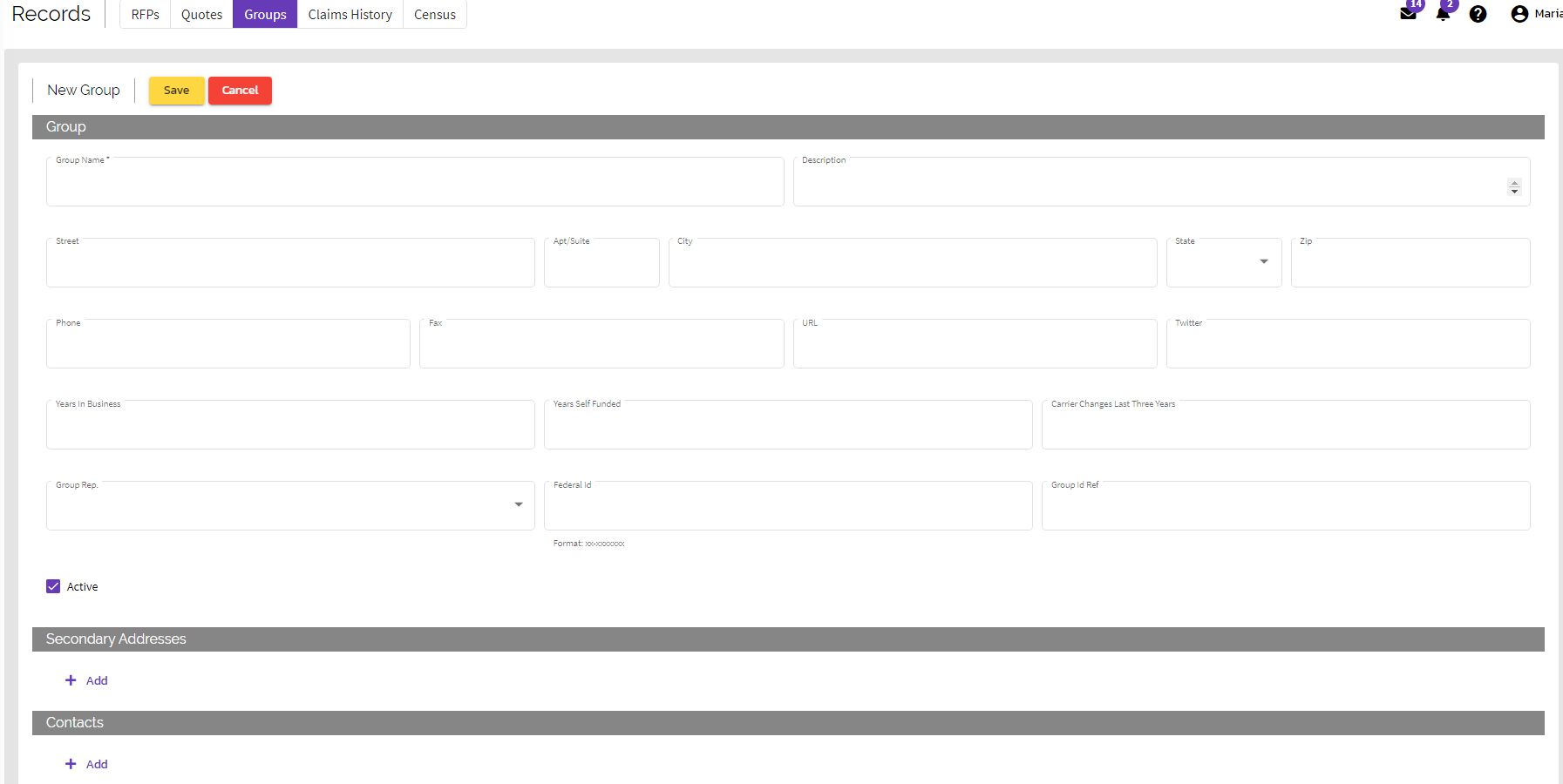 Groups – Ringmaster Technologies