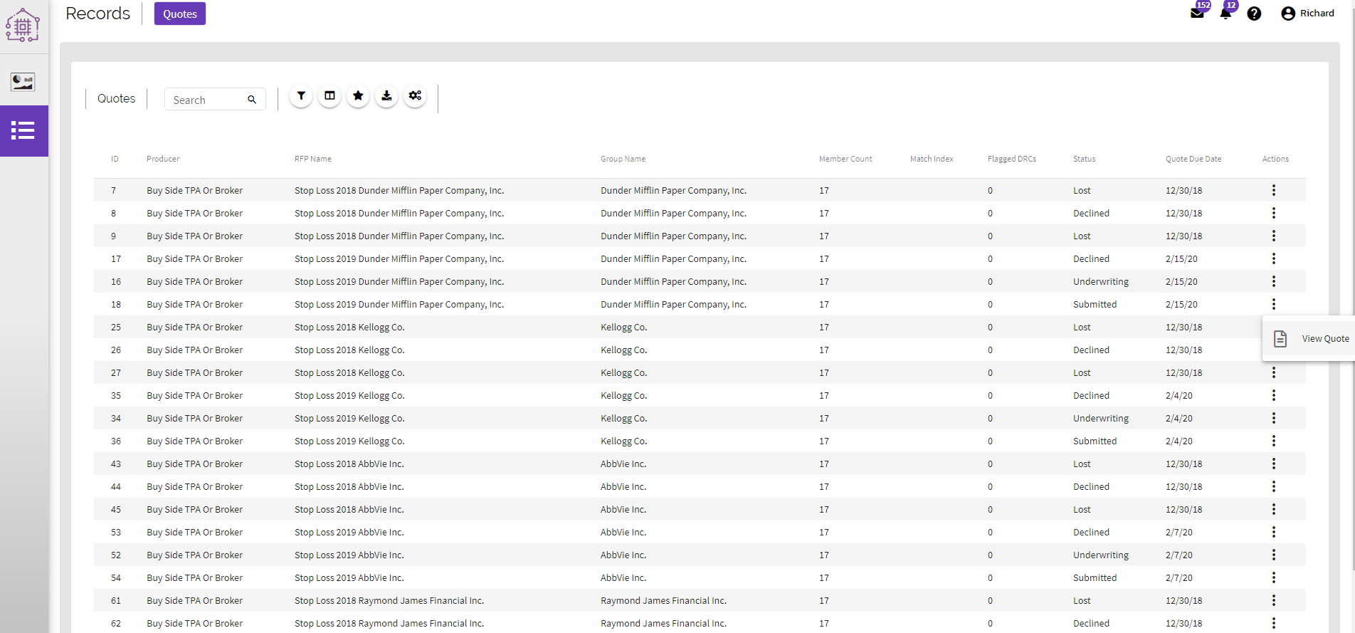 Offline Carriers & MGUs – Ringmaster Technologies
