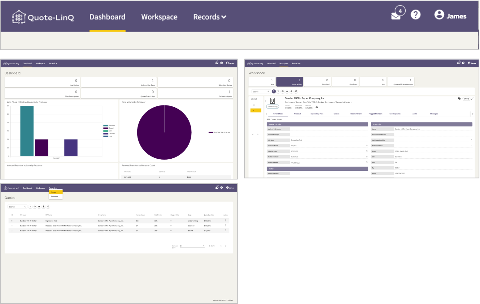 Navigation Bar & UI Enhancements - April 2021 – Ringmaster Technologies