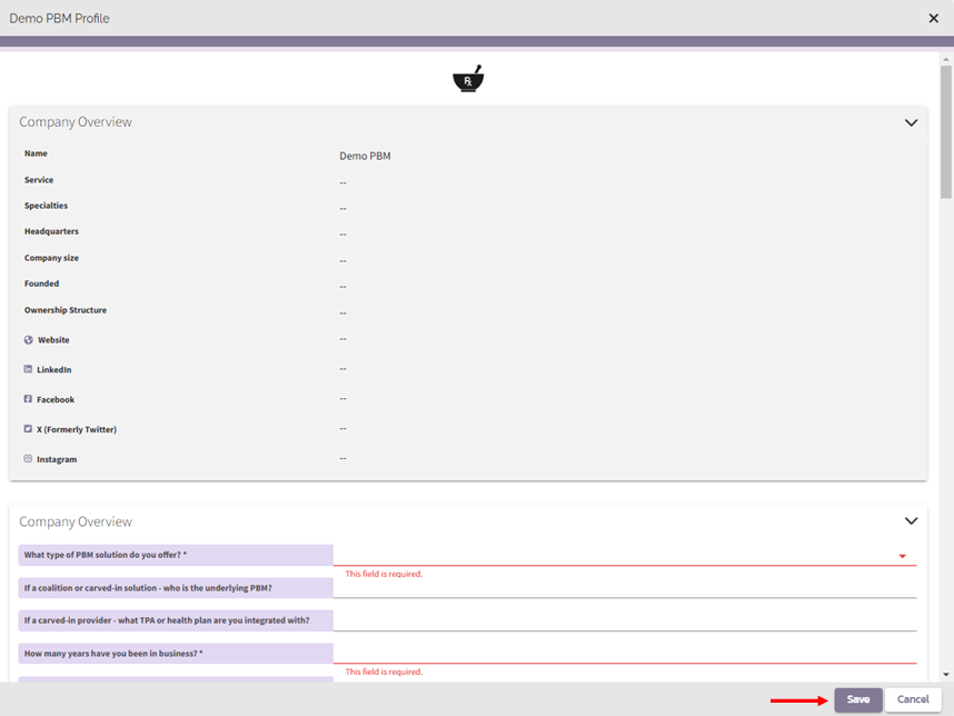 How to Complete an RxMarket IQ Profile – Ringmaster Technologies