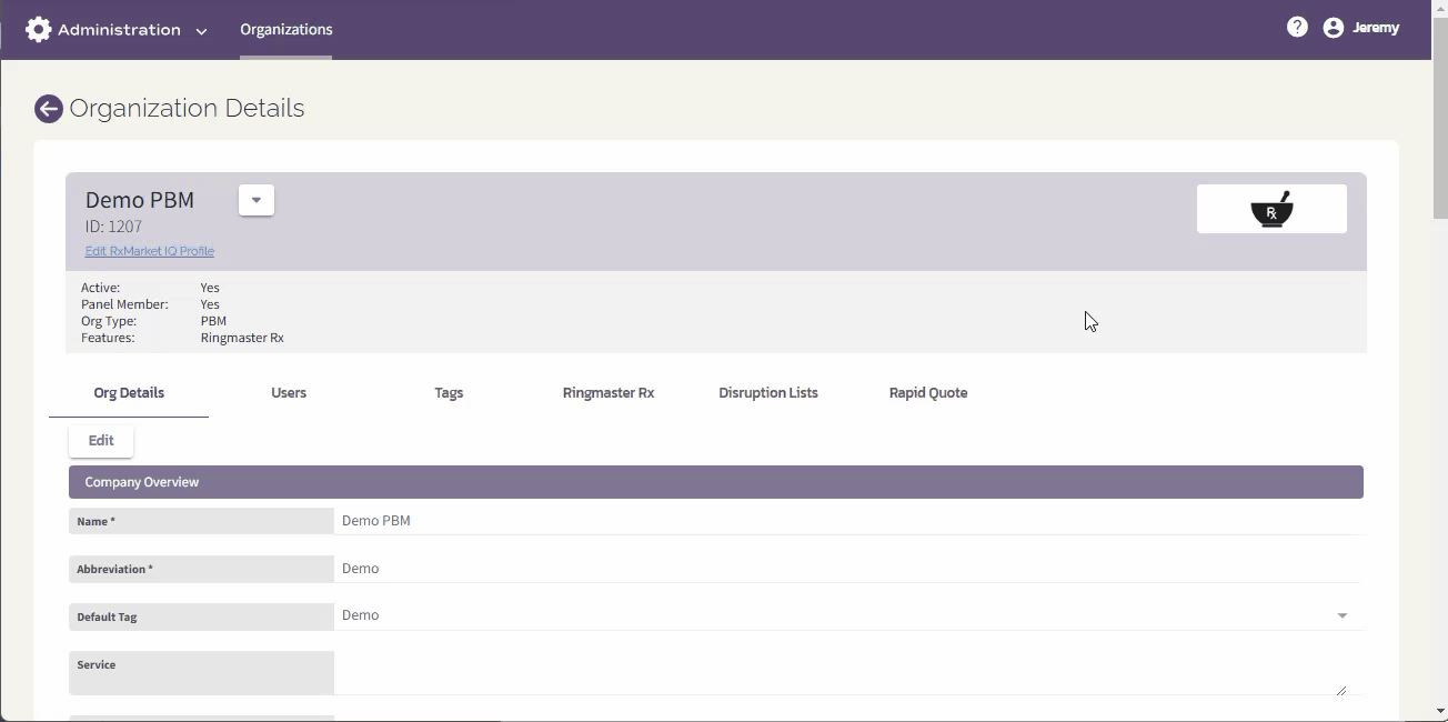 RingmasterRx PBM Rapid Quote Guide – Ringmaster Technologies