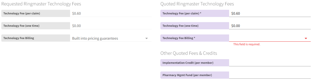 Editing an RFP Proposal – Ringmaster Technologies