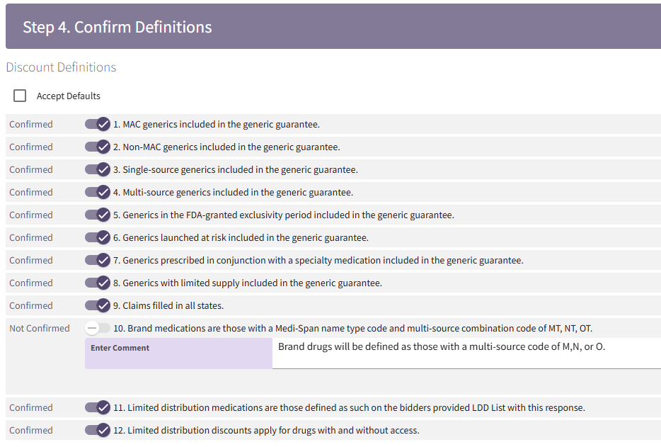 Editing an RFP Proposal – Ringmaster Technologies