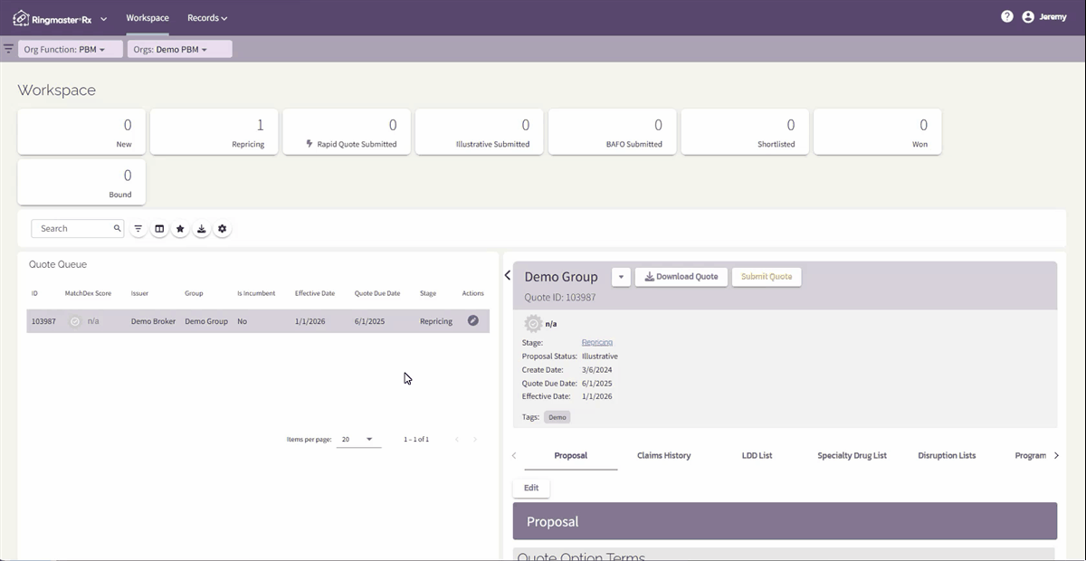 RingmasterRx PBM Response Guide – Ringmaster Technologies