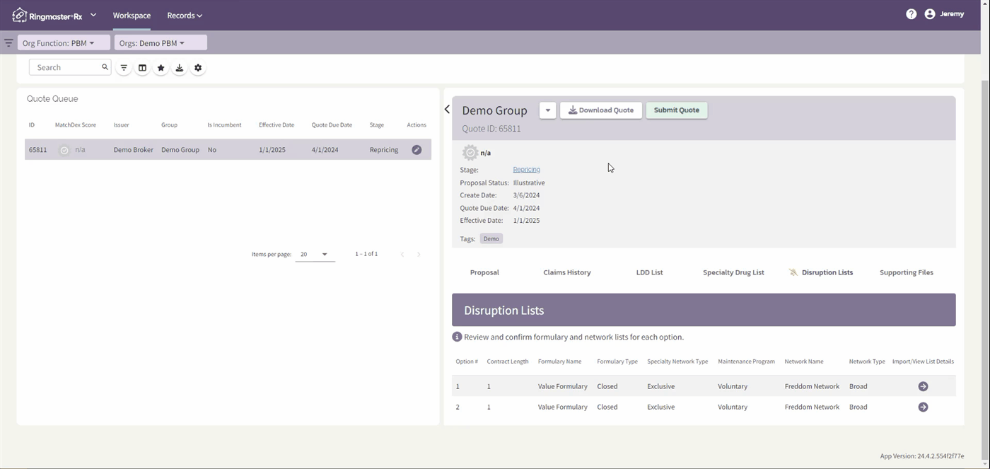 RingmasterRx PBM Response Guide – Ringmaster Technologies