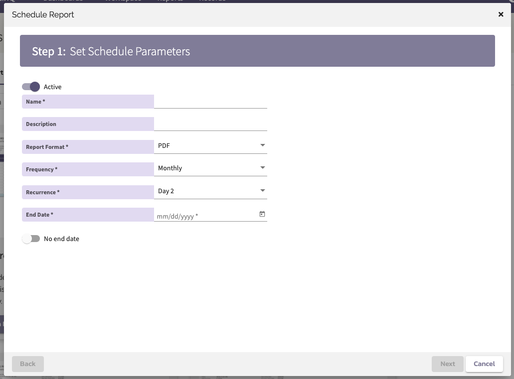 Smart-LinQ Report Scheduling – Ringmaster Technologies